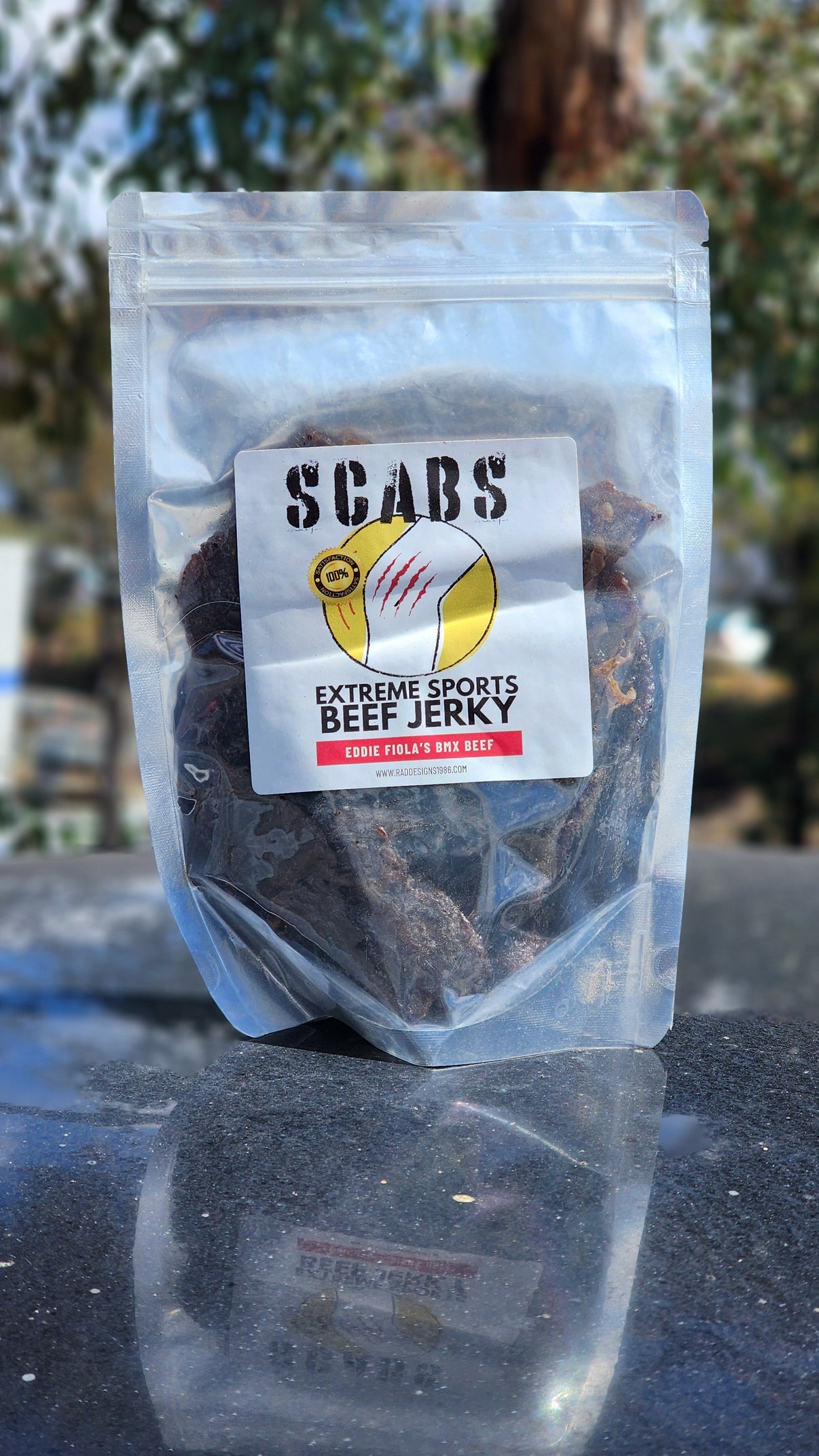 Eddie's Scabs Extreme Sports Jerky – Rad Designs 1986